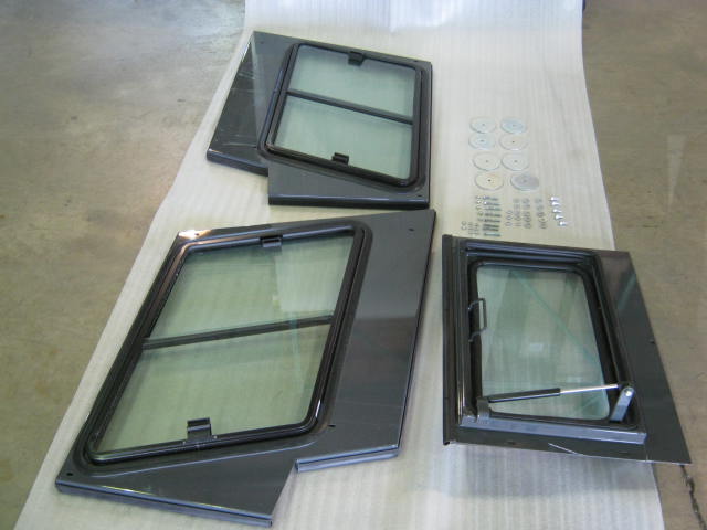 Tractor Cabs and Cab Enclosures - LH & RH Hard Sides with Sliding Glass ...