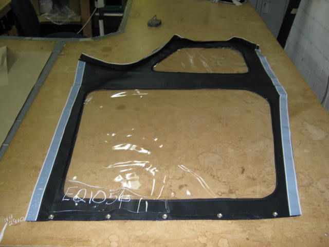 Tractor Cabs and Cab Enclosures - NH TZ 18 - E21056S - CURTAIN RH CNH ...